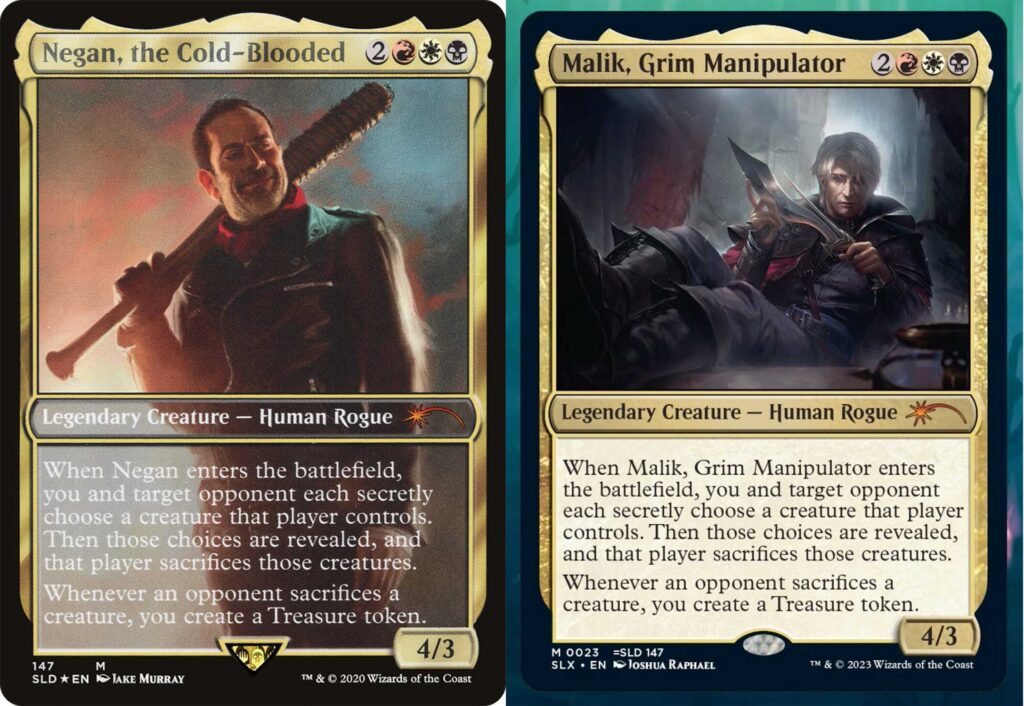 The Walking Dead Secret Lair Cards Will Have Universes Within Versions ...