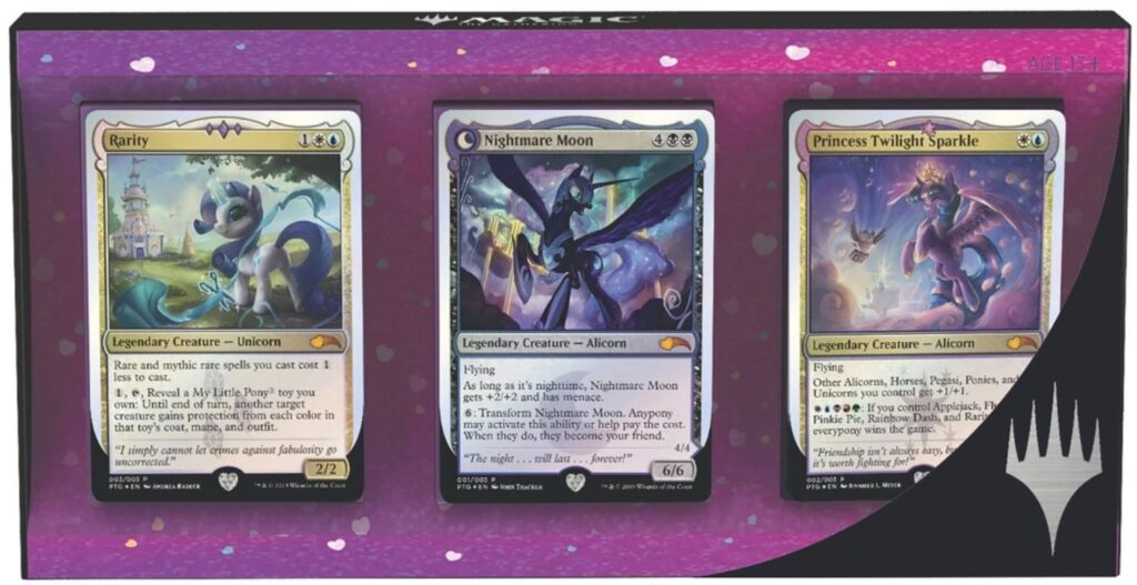 More Magic: The Gathering and My Little Pony Crossovers Revealed
