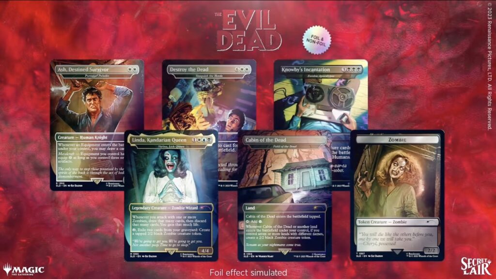 Secret Lair Spookydrop 2023: The Princess Bride, Evil Dead, Doctor Who ...