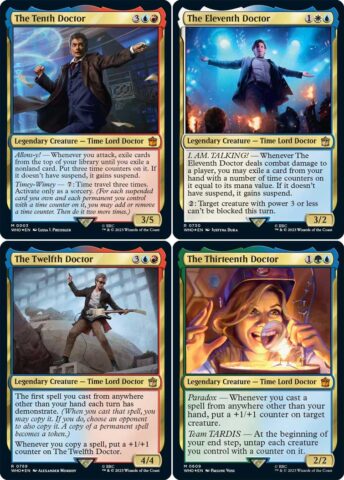 Getting Timey-Wimey With Doctor Who Commander Previews