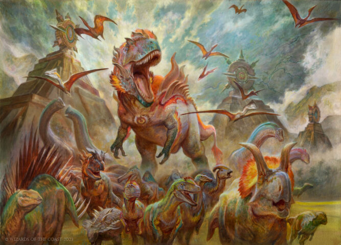 The Lost Caverns of Ixalan Grand Art Tour