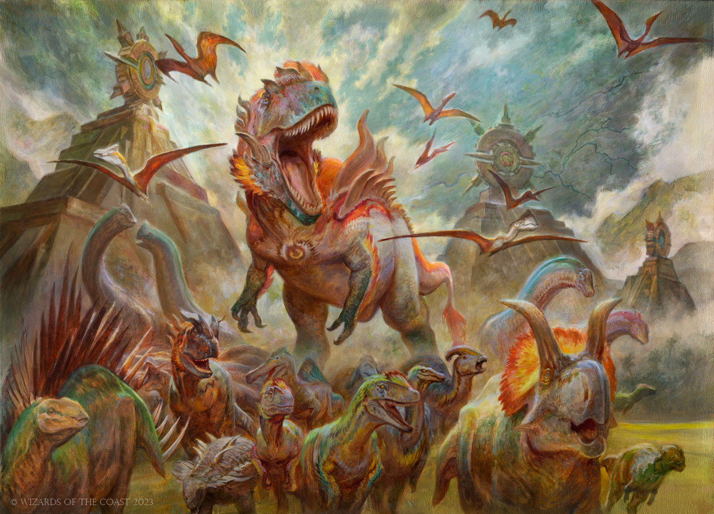 The Lost Caverns of Ixalan Grand Art Tour